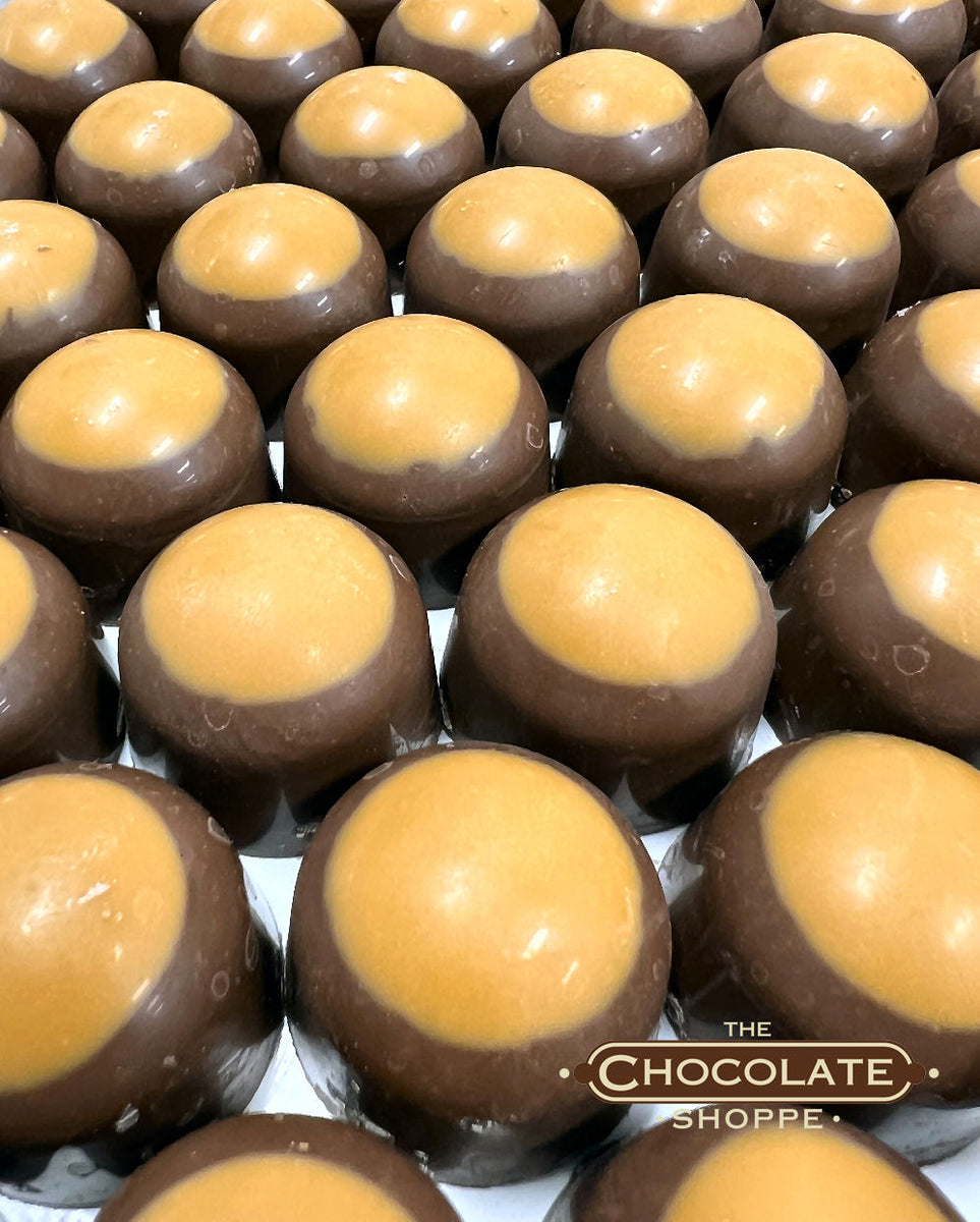Peanut Butter Buckeyes – The Chocolate Shoppe